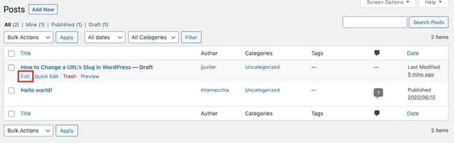 WordPress Slugs: What They Are & How to Change Them